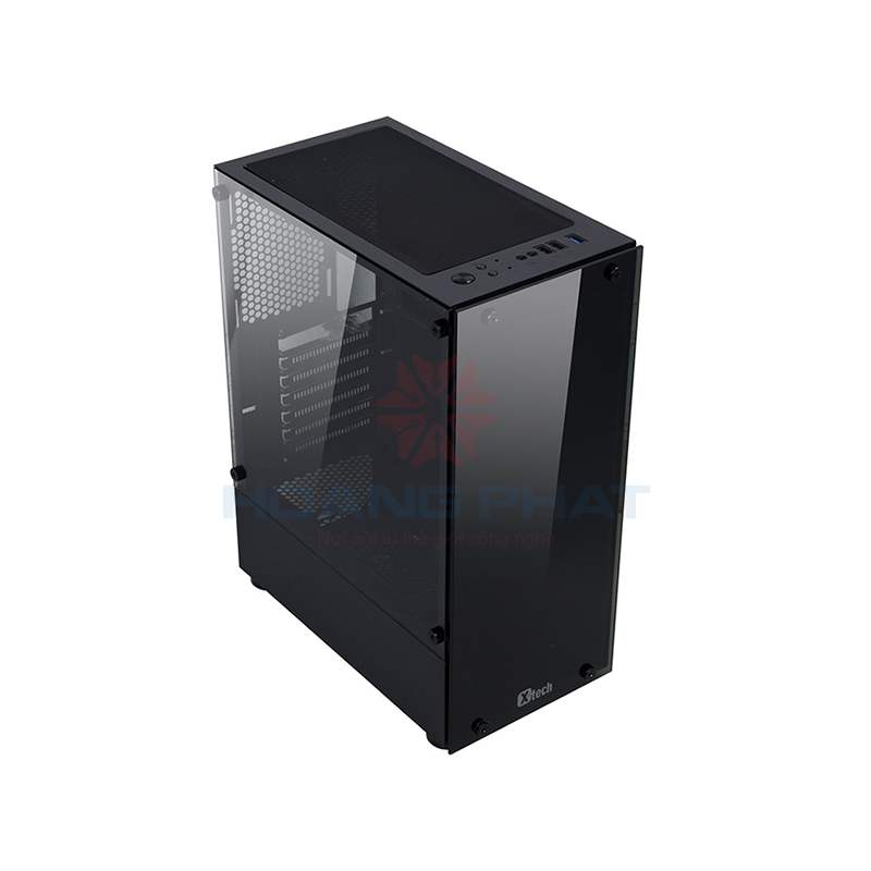 Vỏ Case Xtech Gaming XT-F8 ( kèm 4 fan RGB)