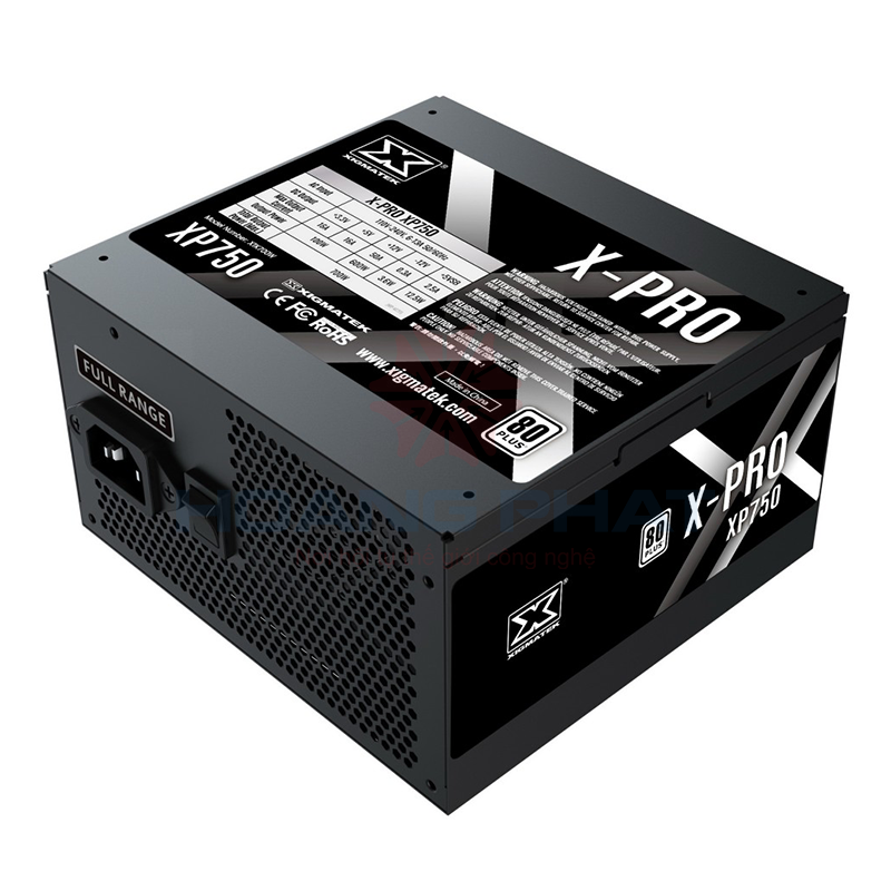 Nguồn Xigmatek X-PRO XP750 - 750W 80PLUS (EN41013)